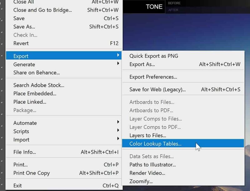 Photoshop Color Grading Chart | Denny's Tips