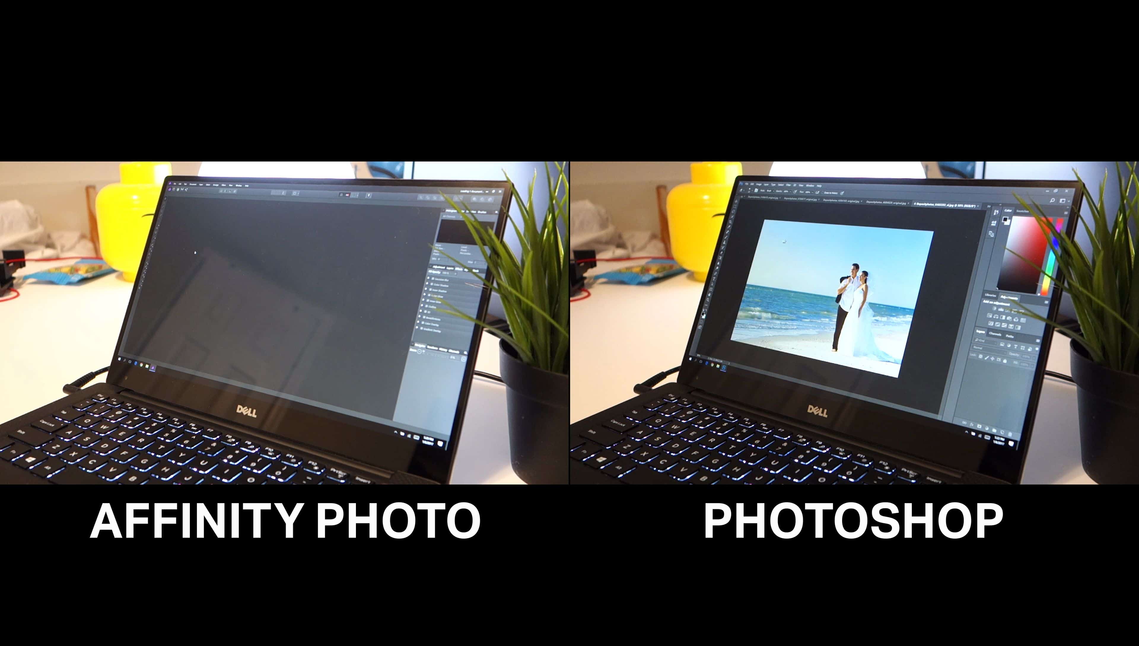 Affinity Photo vs Photoshop Benchmark | Denny's Tips