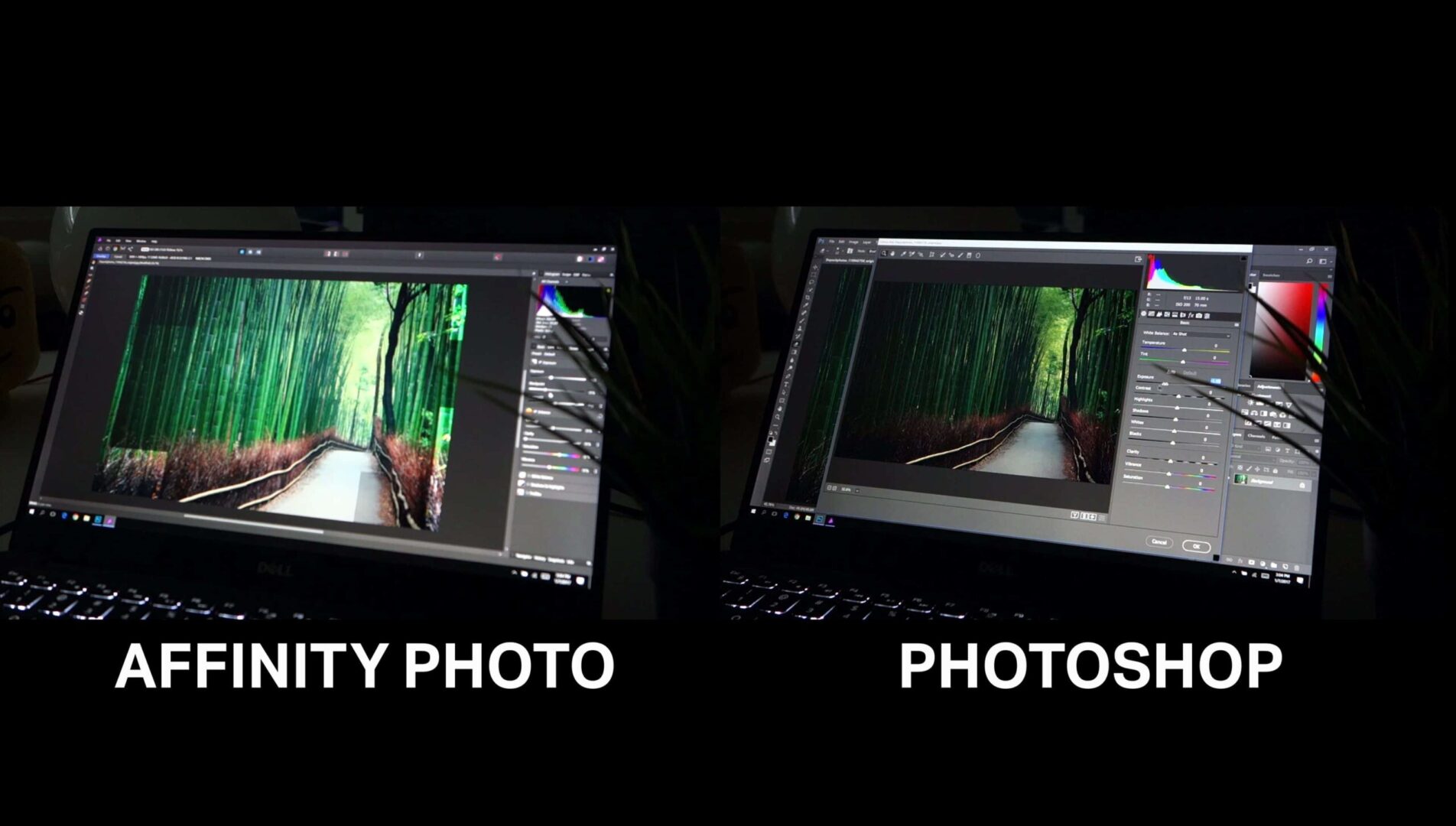 Affinity Photo vs Photoshop Benchmark | Denny's Tips