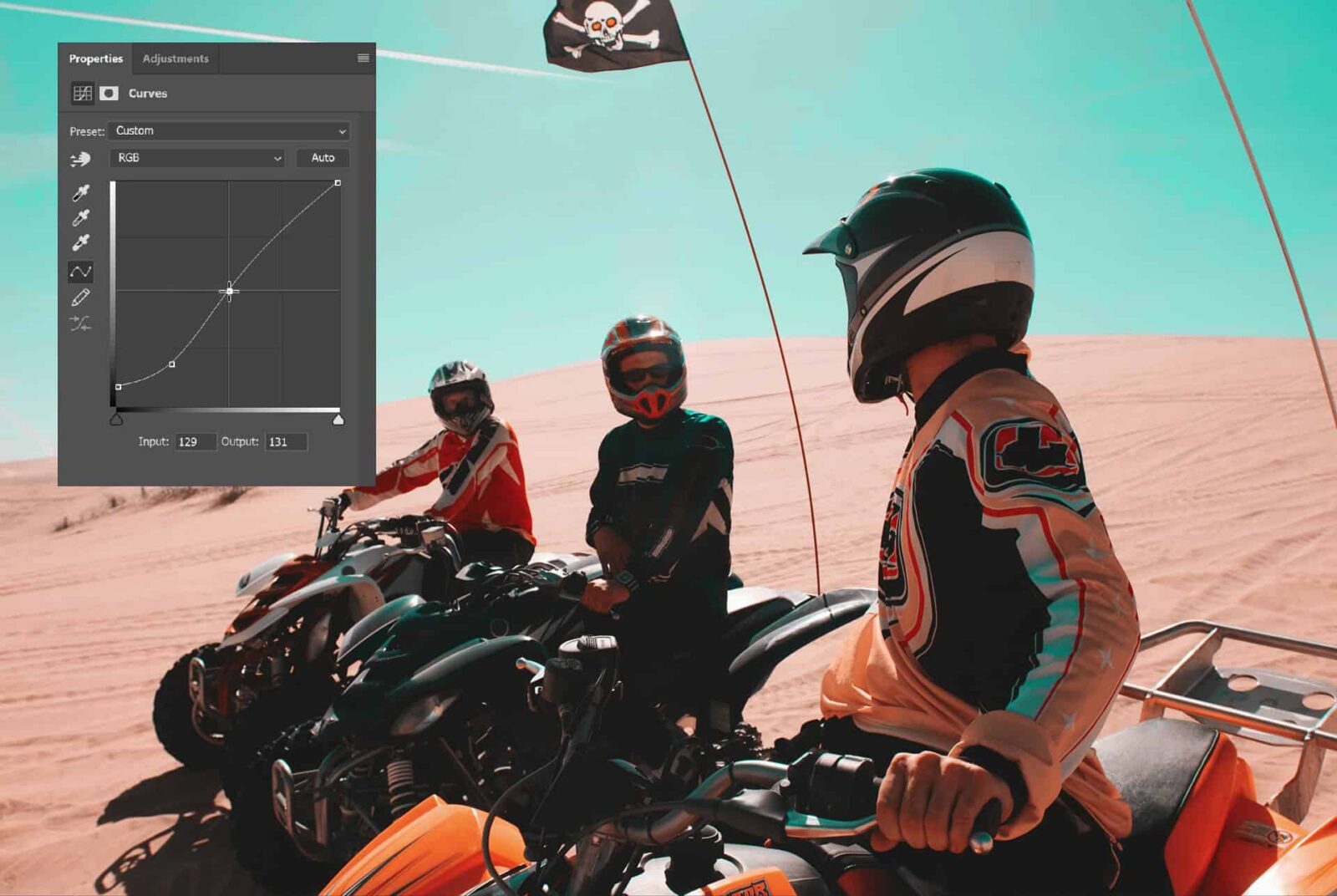 Orange Teal Photoshop Tutorial | Denny's Tips